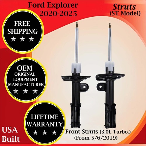 Motorcraft OEM Front Struts For 2020-2025 Ford Explorer Lifetime ...