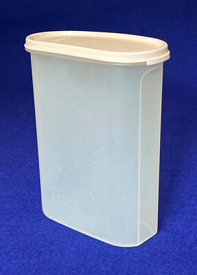 Tupperware Modular Mate Oval 4 #1614 (9 3/4 Cup) with Ivory Rose Seal ...