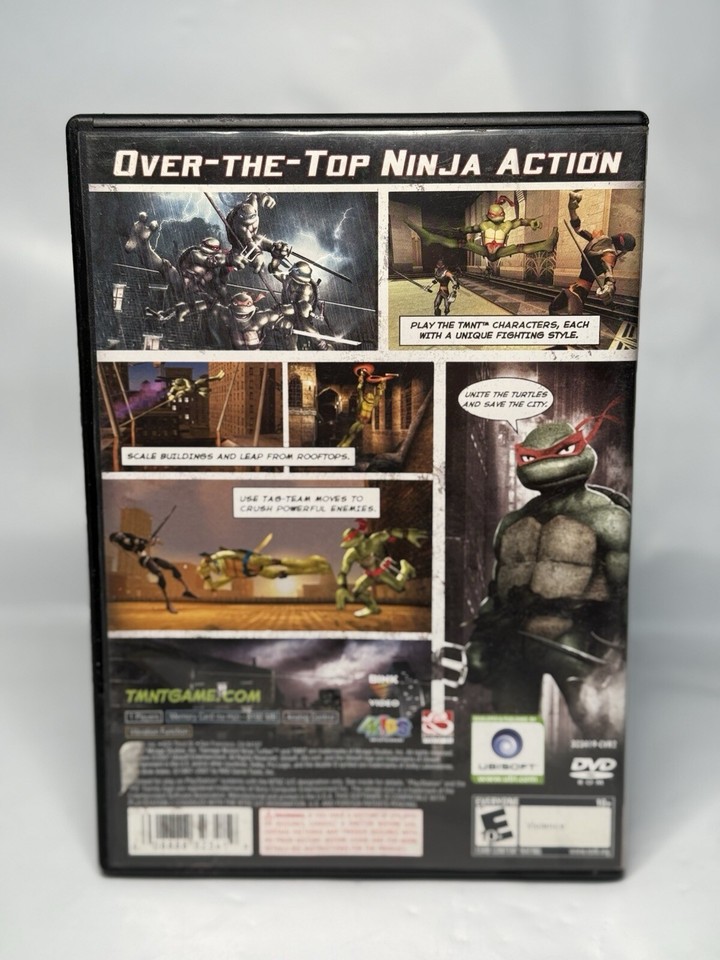 TMNT (Sony PlayStation 2, 2007) PS2 Greatest Hits - Complete With ...