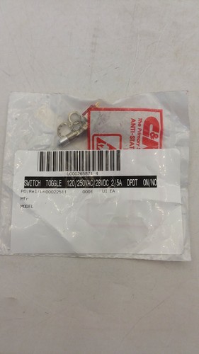 C&K 7201 button switch with lock rocker rocker head switch hole 6MM NIB ...