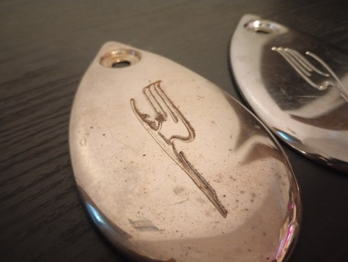 Harley 1930-57 Knucklehead Chrome Bird Springer Fork Rocker Covers | eBay