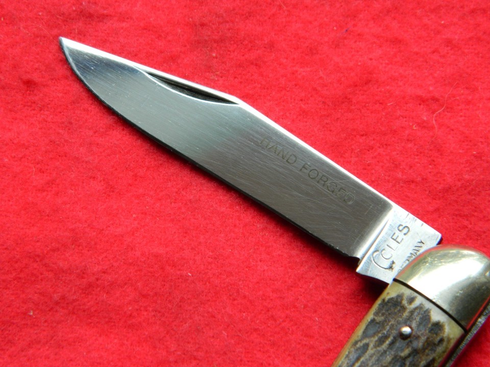 Coles Hand Made Solingen Germany NICE STAG Pocket Knife | eBay