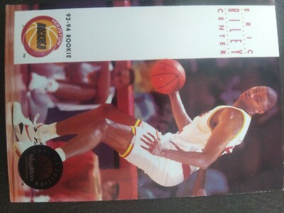 Eric Riley RC 1993-94 SkyBox Basketball Rookie Card # 231 Houston ...