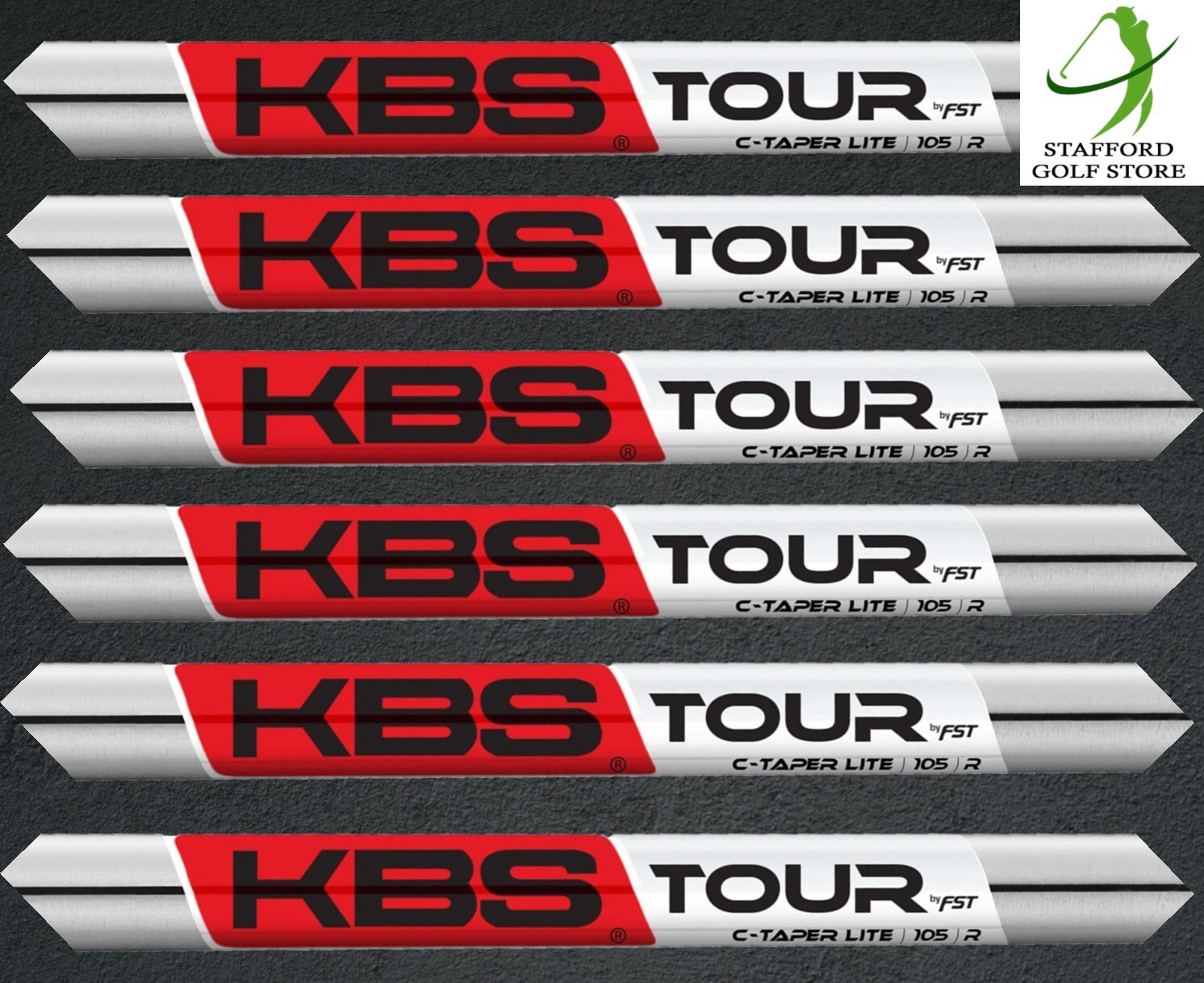 KBS TOUR C-TAPER Lite .355" Tip Steel Iron Golf Shaft REGULAR/STIFF/X ...