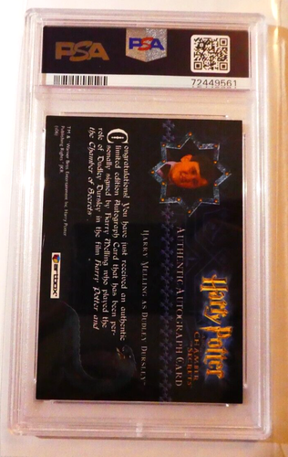 HARRY POTTER AUTOGRAPH AUTO CARD ARTBOX CARTE Harry Melling Dudley ...