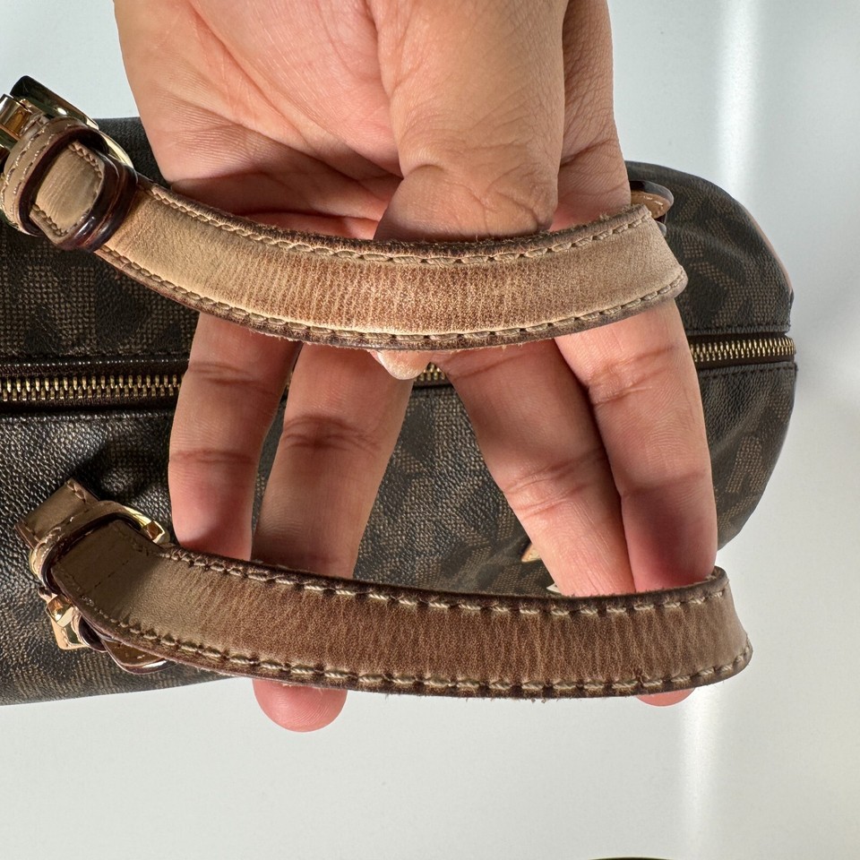 Michael Michael Kors Grayson Signature Coated Canvas and Leather ...