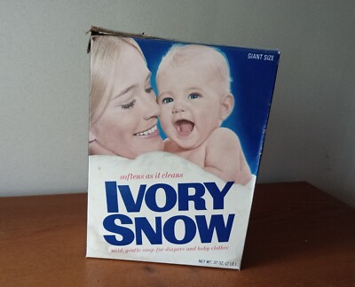 VINTAGE MARILYN CHAMBERS Adult Film Star IVORY SNOW BOX | eBay