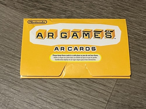 Nintendo 3DS 6 AR Cards Mario Link Kirby Metroid w/Sleeve | eBay