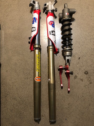 HONDA CRF450R FRONT FORKS REAR SHOCK LINKAGE FACTORY CONNECTION Crf250r ...