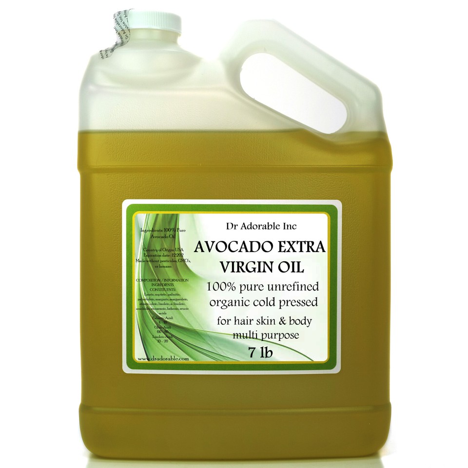 AVOCADO OIL EXTRA VIRGIN RAW UNREFINED ORGANIC COLD PRESSED 2 oz UP TO ...