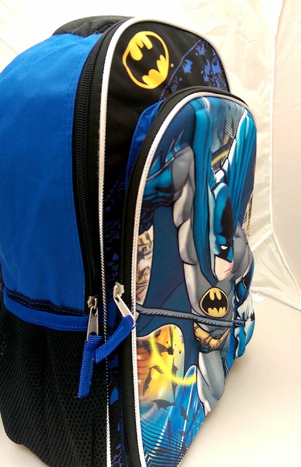DC COMICS 16" Large Backpack Pop Out 3D BATMAN School Boys Kids Toy ...