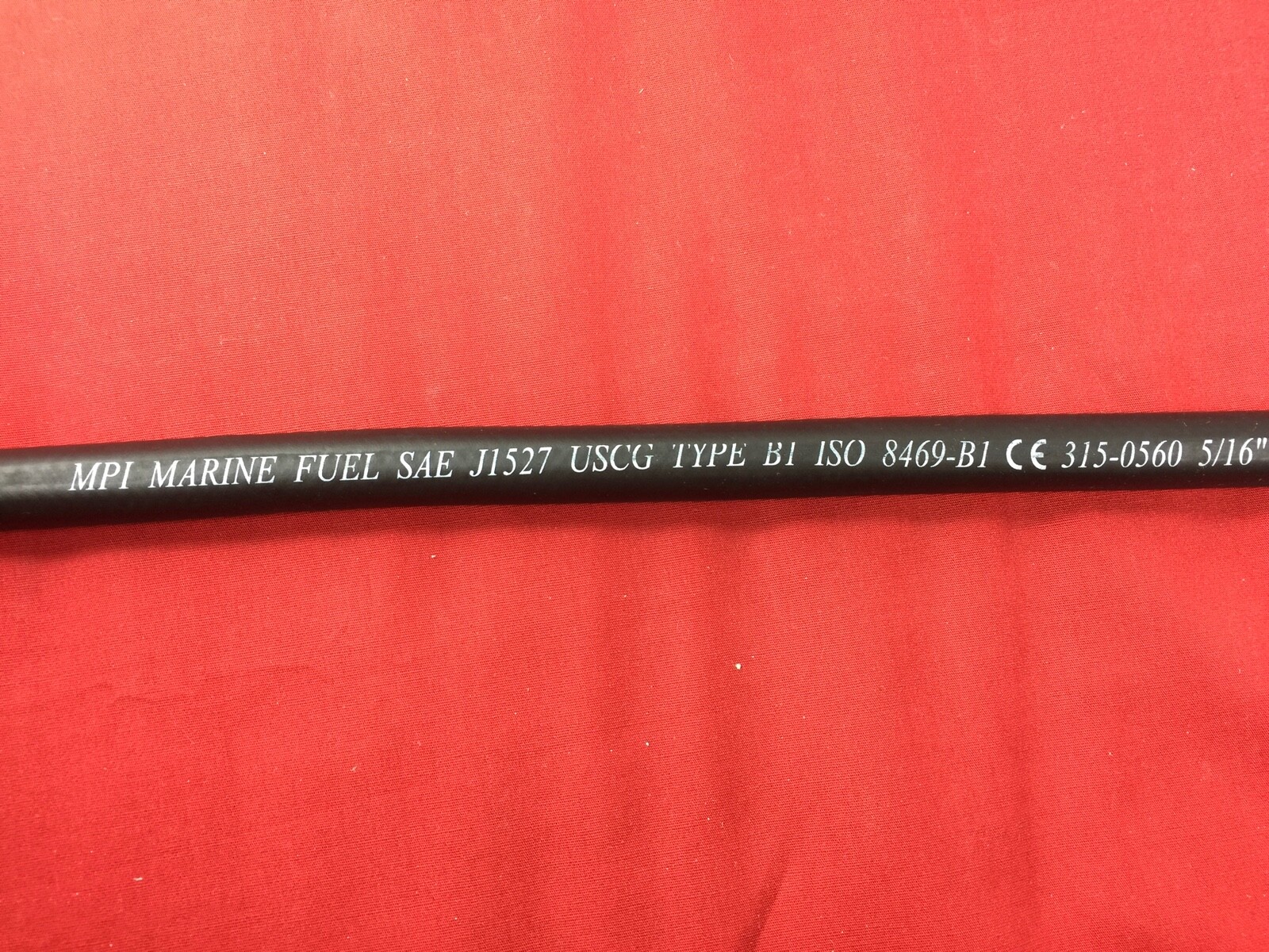 5/16" ID TYPE B1 MARINE FUEL HOSE LINE J1527 PREMIUM USCG 315-0560 SOLD ...