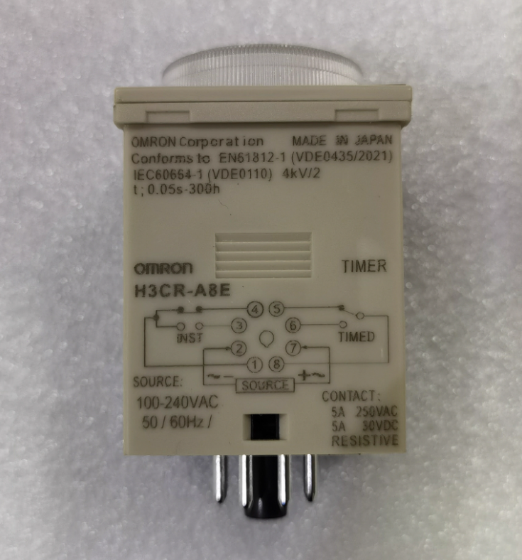 OMRON H3CR-A8E H3CRA8E Timer 100-240VAC/100-125VDC New in Box | eBay