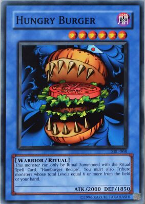 carte YU-GI-OH SRL-EN068 Hungry Burger NEUF | eBay
