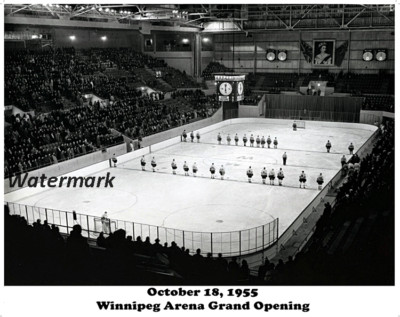 1950 Grand Opening Winnipeg Arena Winnipeg Manitoba 8 X 10 Photo ...