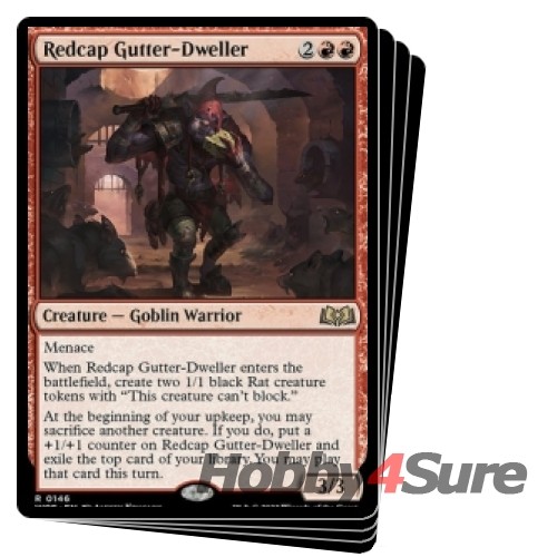 Redcap Gutter-dweller X4 M/NM Magic: The Gathering MTG Wilds Of Eldraine | eBay