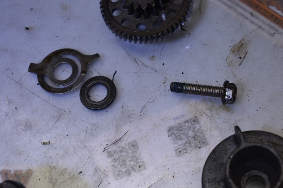 V1-6 Lot Engine Gears Motor Internal Parts 1991 BMW K75 K 75 91 ...