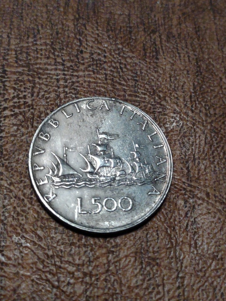 1959 REPVBBLICA ITALIANA L.500 R ITALIAN COIN | eBay