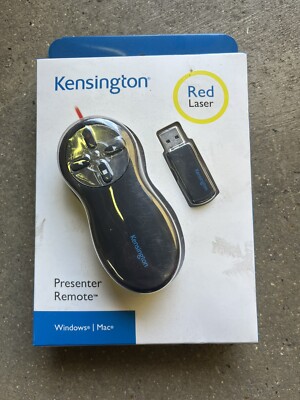 Kensington Wireless Presenter with Red Laser - NEW IN BOX | eBay UK