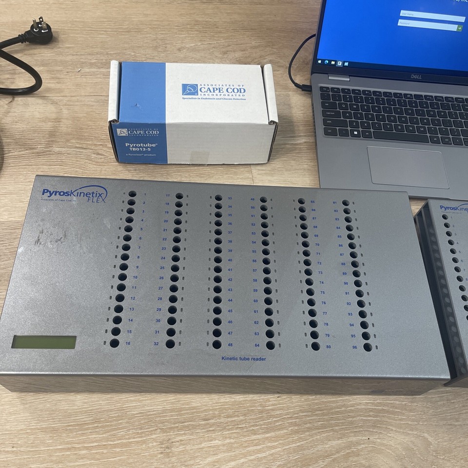 Cape Cod Pyros Kinetix Flex Tube Reader With Laptop Software | eBay