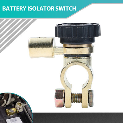 Car Battery Link Terminal Cut-off Switch Master Disconnect Isolator 12V ...