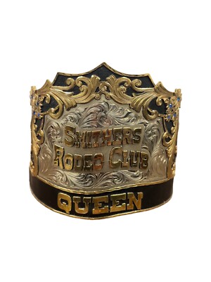 Smithers Rodeo Club Queen Hat Crown | eBay