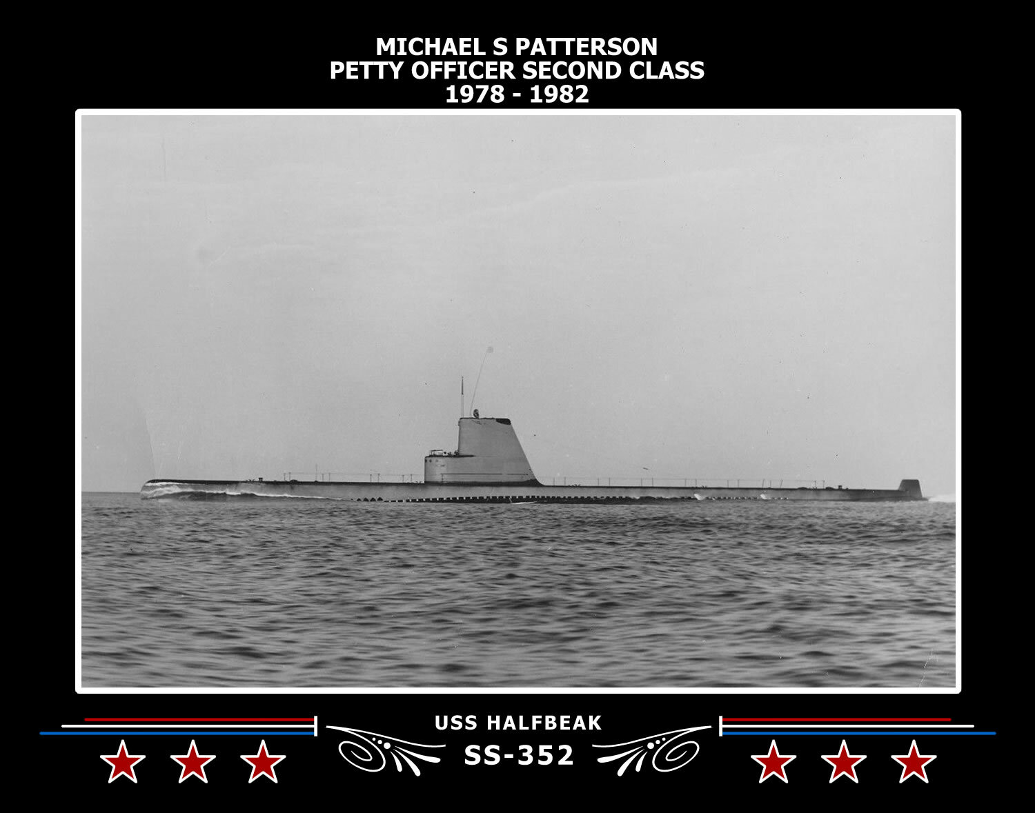 Navy Emporium USS Halfbeak SS-352 Canvas Photo Print 147SS352 | eBay