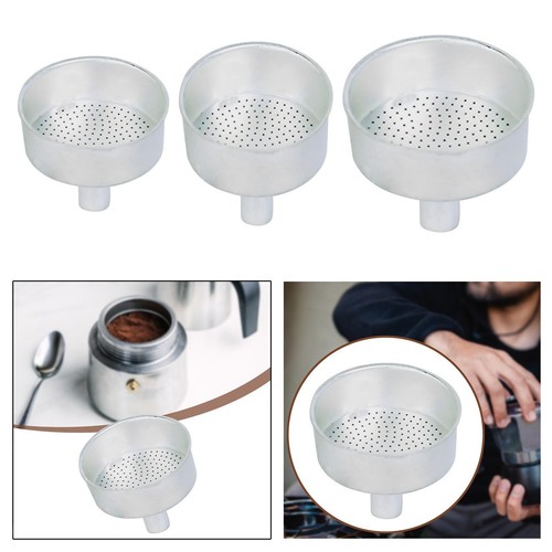 Moka Pot Funnel Moka Pot Powder Tank Easy to Use Coffee Pot Accessories ...