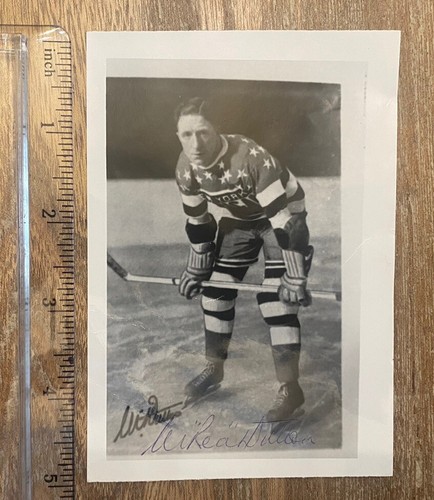 Red Dutton Signed Photo JSA Letter New York Americans Rangers NHL Hall ...