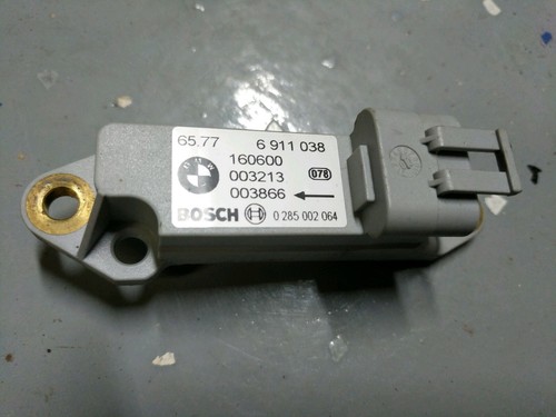 2003 BMW E46 FRONT AIR BAG AIRBAG CRASH IMPACT SENOSR DRIVER PASSENGER ...