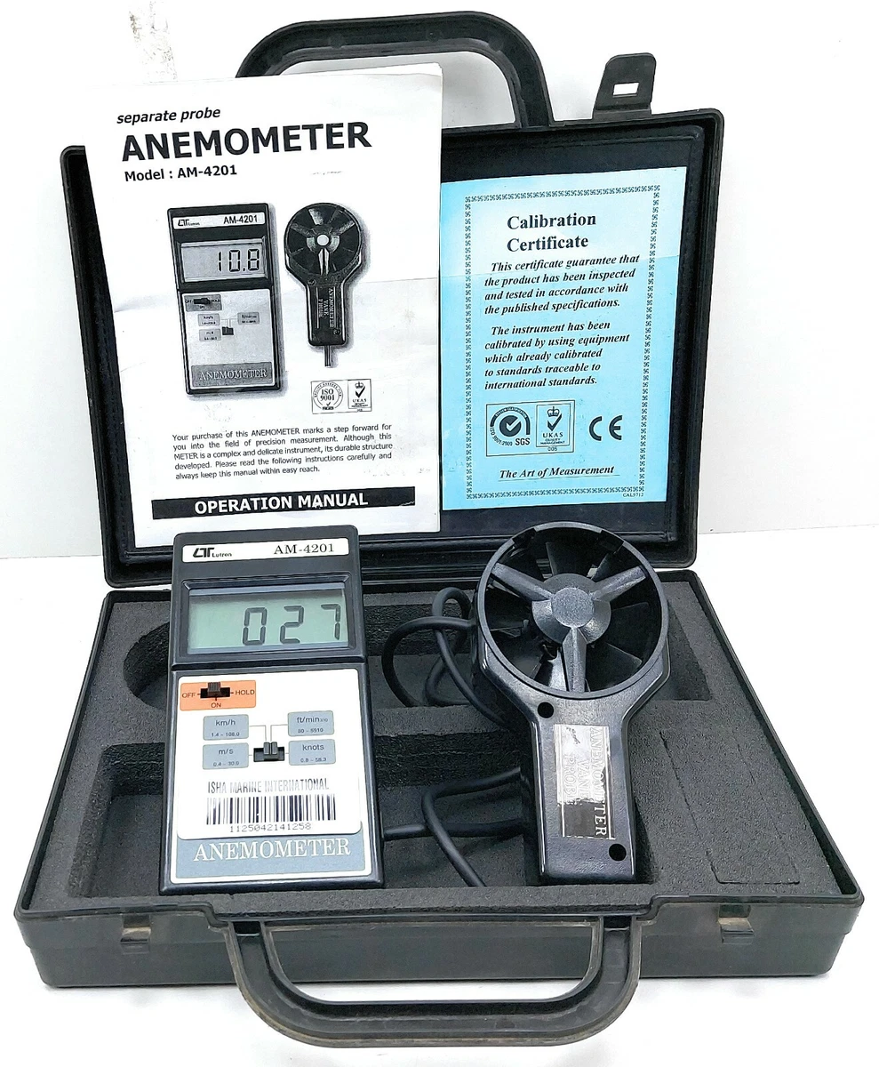 Digital Anemometer Lutron