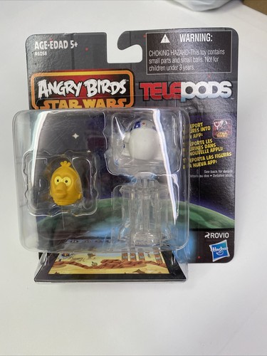 ANGRY BIRDS STAR WARS C-3PO and R2-D2 Birds TELEPODS C3PO R2D2 2pk | eBay