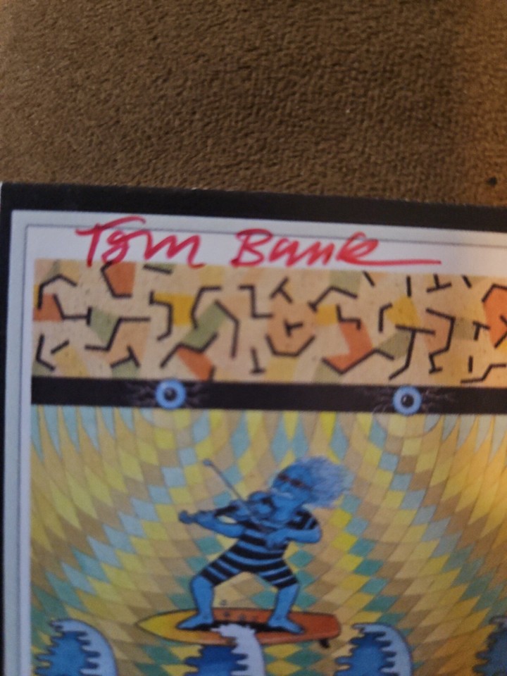 Tom Bunk Custom Signed Card - Artist for Quantoons - Science Education ...