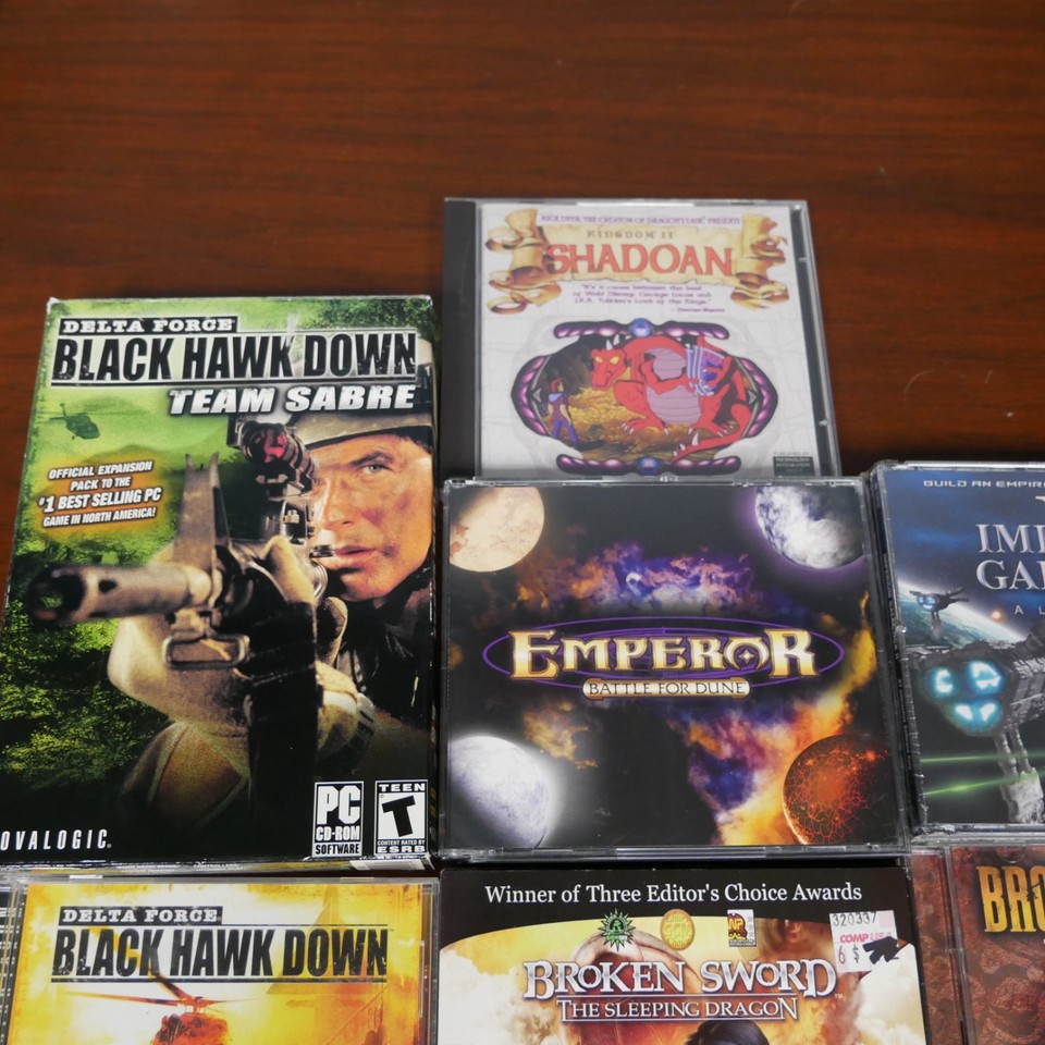 Variety Of PC CD-ROM Games | eBay