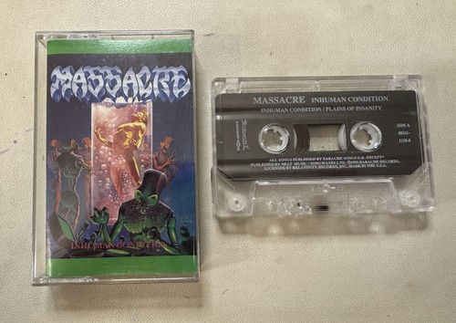 Massacre - Inhuman Condition (Cass, EP) 1992 88561-1110-4 | eBay