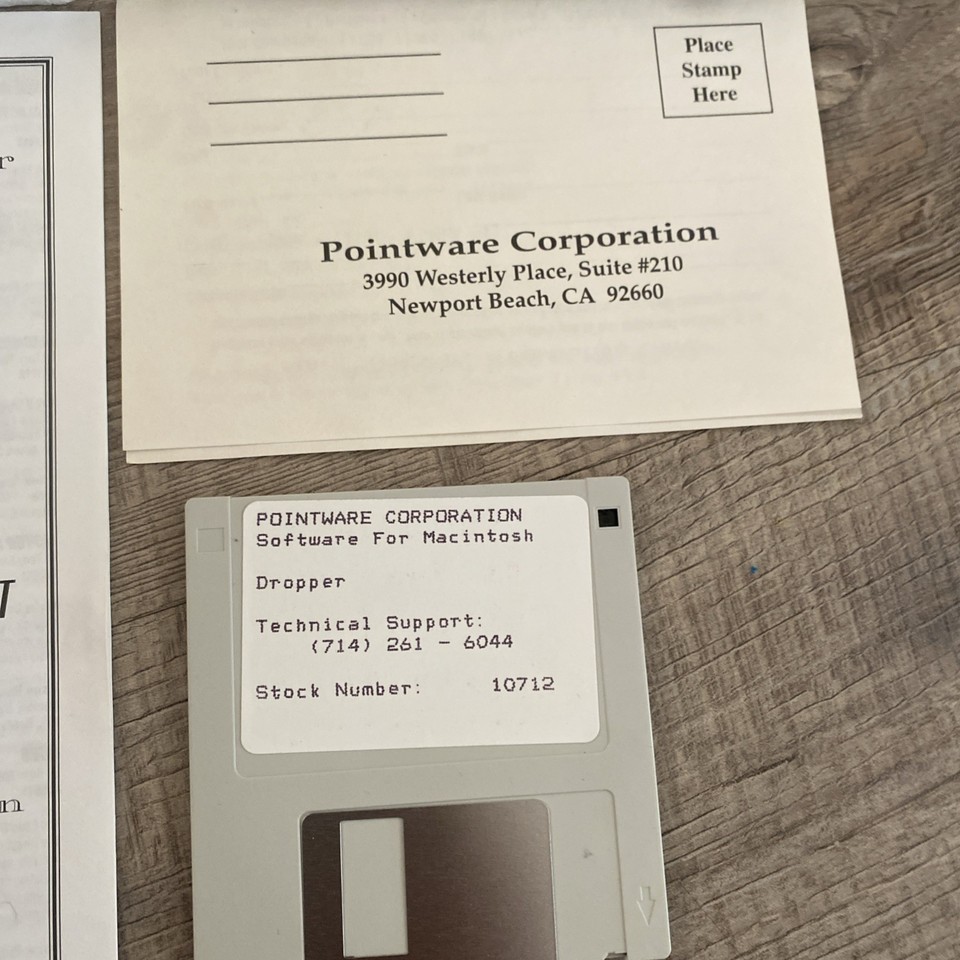 dropper macintosh diskette floppy disk Game | eBay
