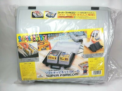 Super Famicom Game Cartridge Case Storage (unused?) Nintendo Japan | eBay
