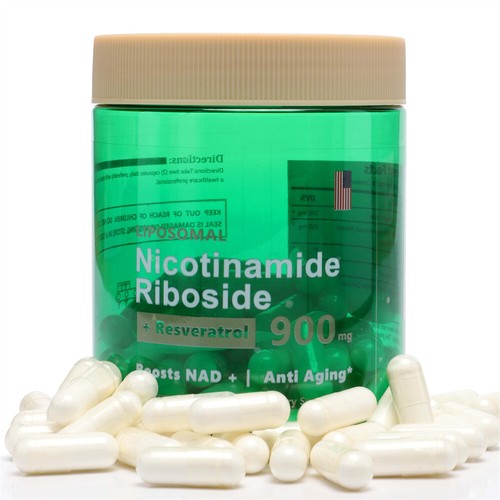Nicotinamide Riboside 900mg, 80 Capsules -Boost NAD +Skin Aging Support ...