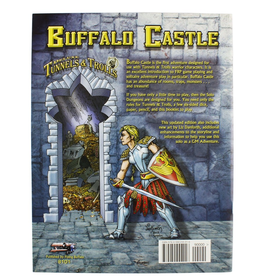 Tunnels & Trolls 01: Deluxe Buffalo Castle, Solo Adventure Module ...