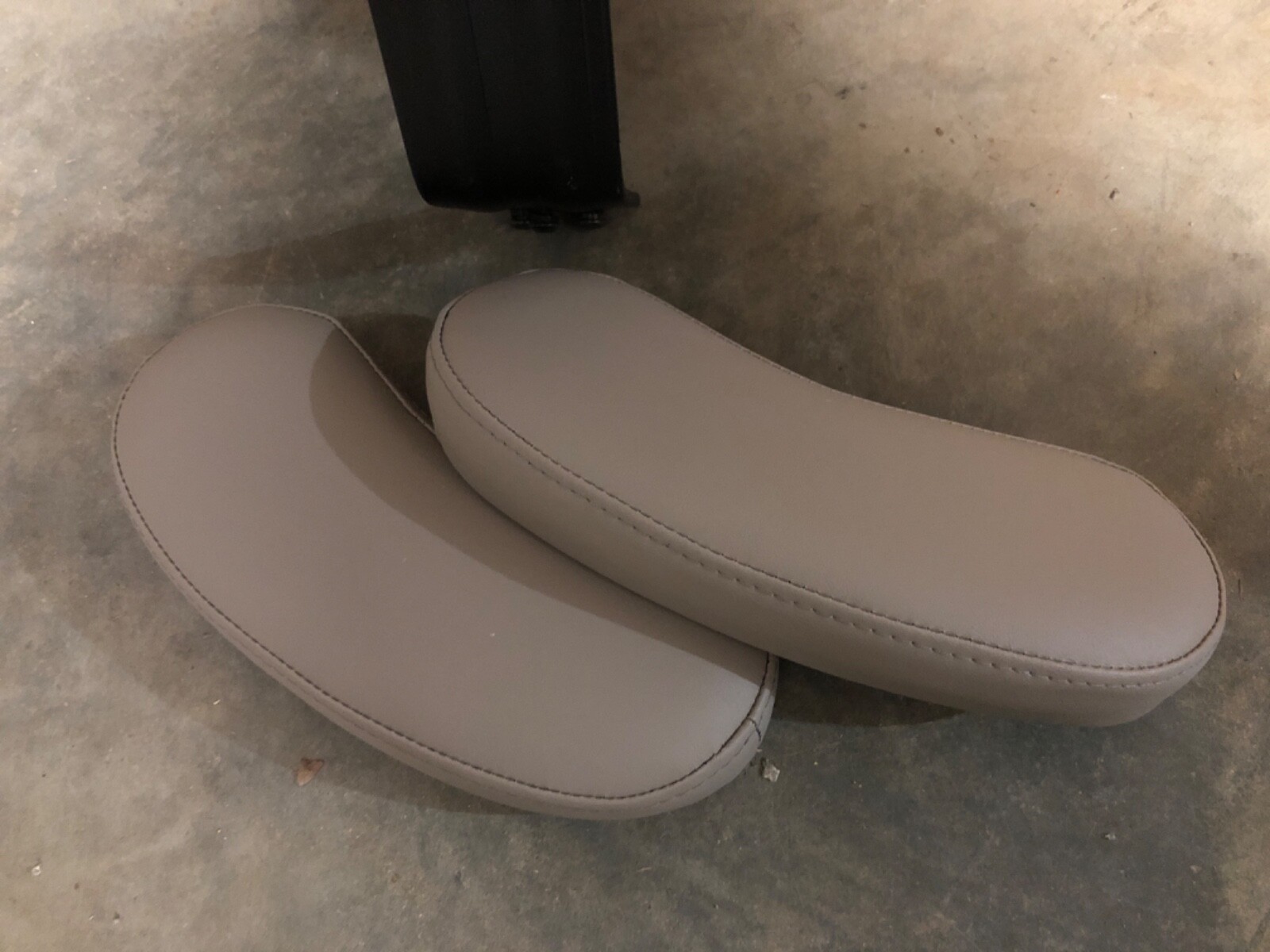 Lifeform Ultimate Executive Mid Back Office Chair Leather Beige BACK ...