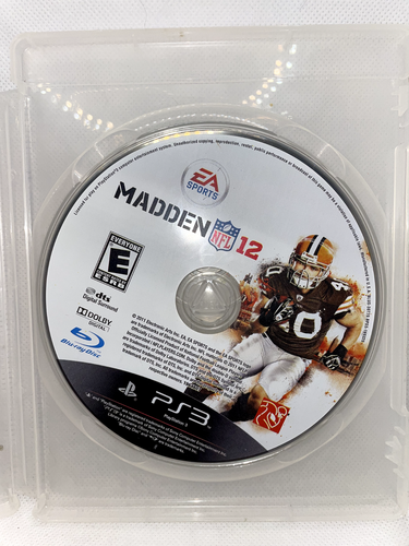 Madden NFL 12 (Sony PlayStation 3, PS3) DISC ONLY | eBay