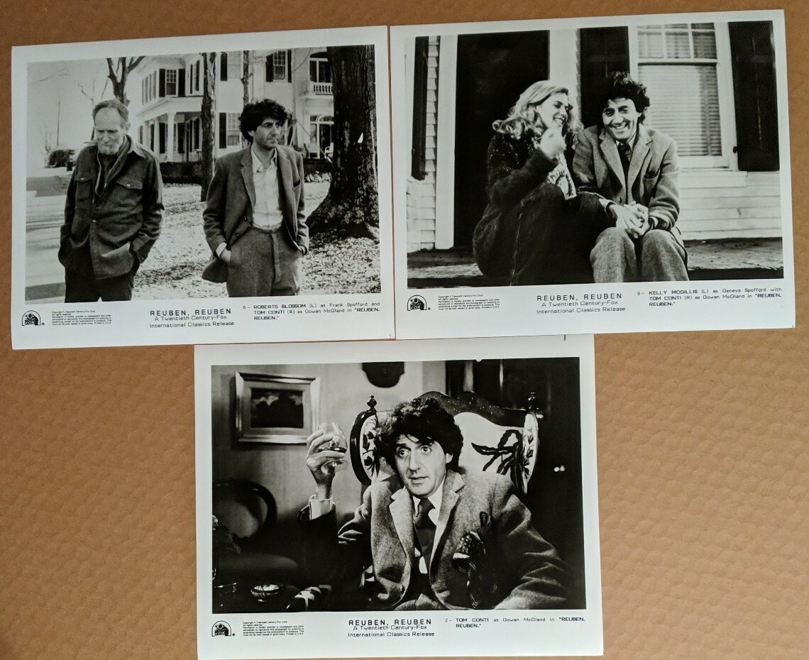 REUBEN, REUBEN 3 Orig Movie Photos TOM CONTI KELLY MCGILLIS ROBERTS ...