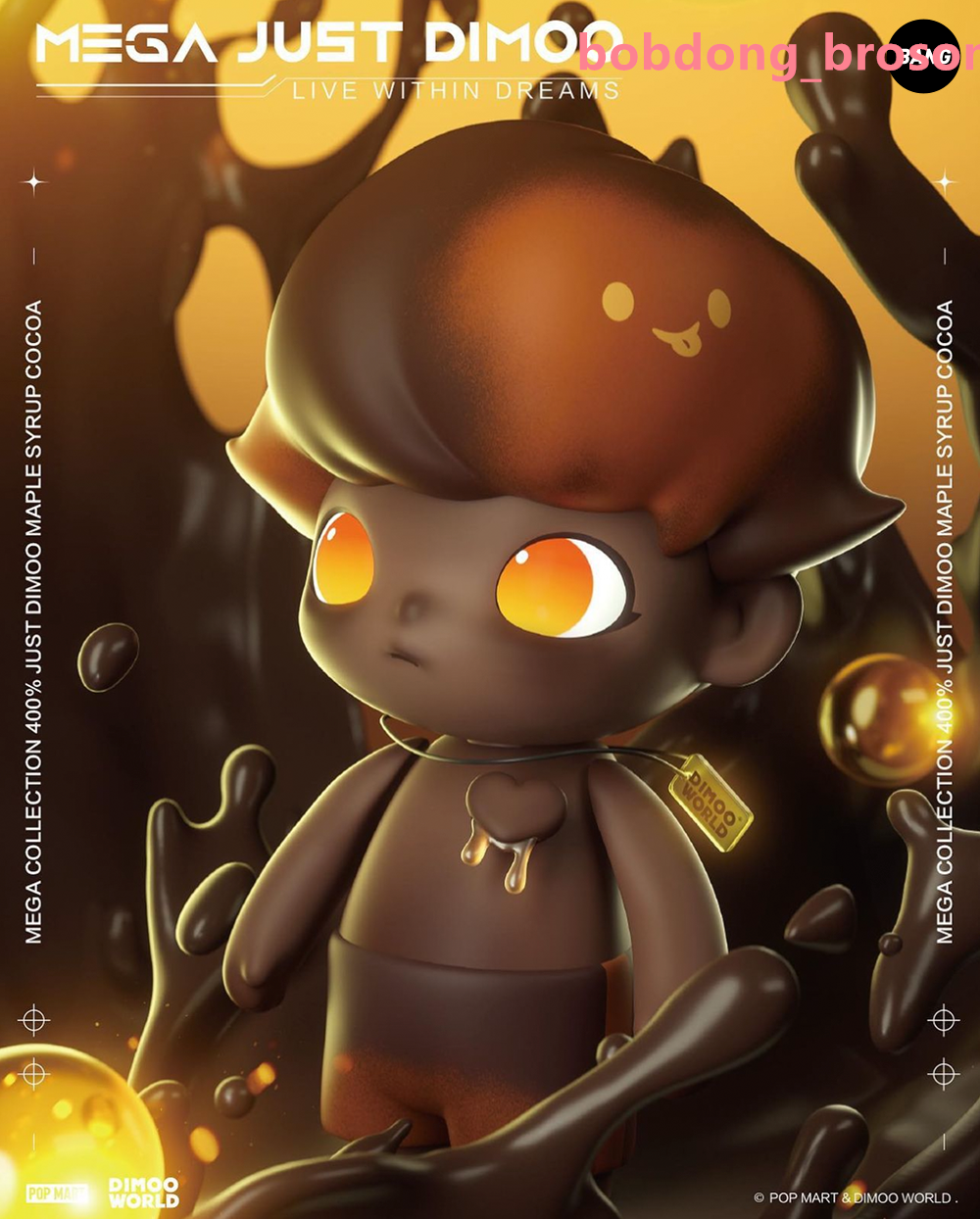 DIMOO WORLD MEGA JUST DIMOO LIVE WITHIN DREAMS 400% Figures H24.8CM | eBay