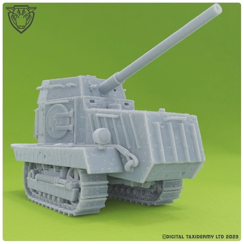 Htz-16 Russian Tank - Bolt Action FOW WW2 Russian Tank - Tabletop ...