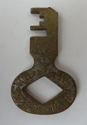 VINTAGE MILLER LOCK CO. KEY - PAT. 4-28-91 (INV36256) | eBay
