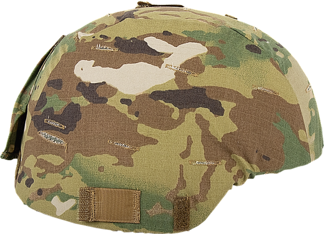 NWT US MILITARY ACH HELMET COVER W/ NVG FLAP + IR TABS ACU LG/XL MADE ...