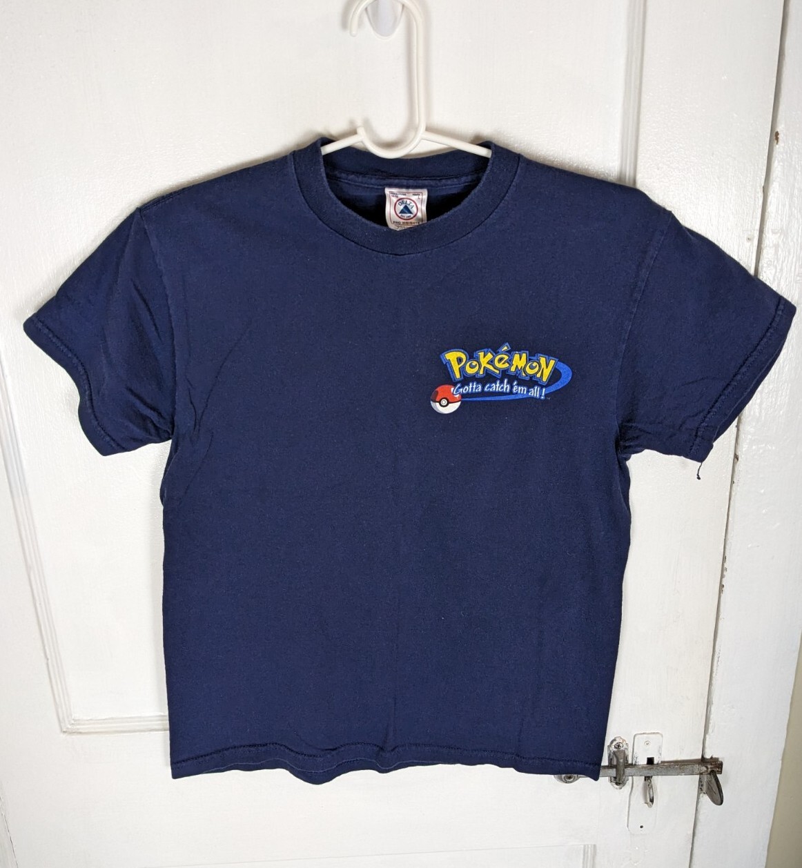Vintage 90s Pokémon Ash Ketchum Tshirt Youth Large An… - Gem