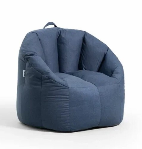 OPEN BOX - Big Joe Milano BEAN BAG Chair REPLACEMENT COVER in Cobalt ...