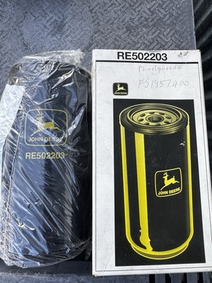 New Genuine John Deere RE502203 Primary Fuel Filter NIB * | eBay