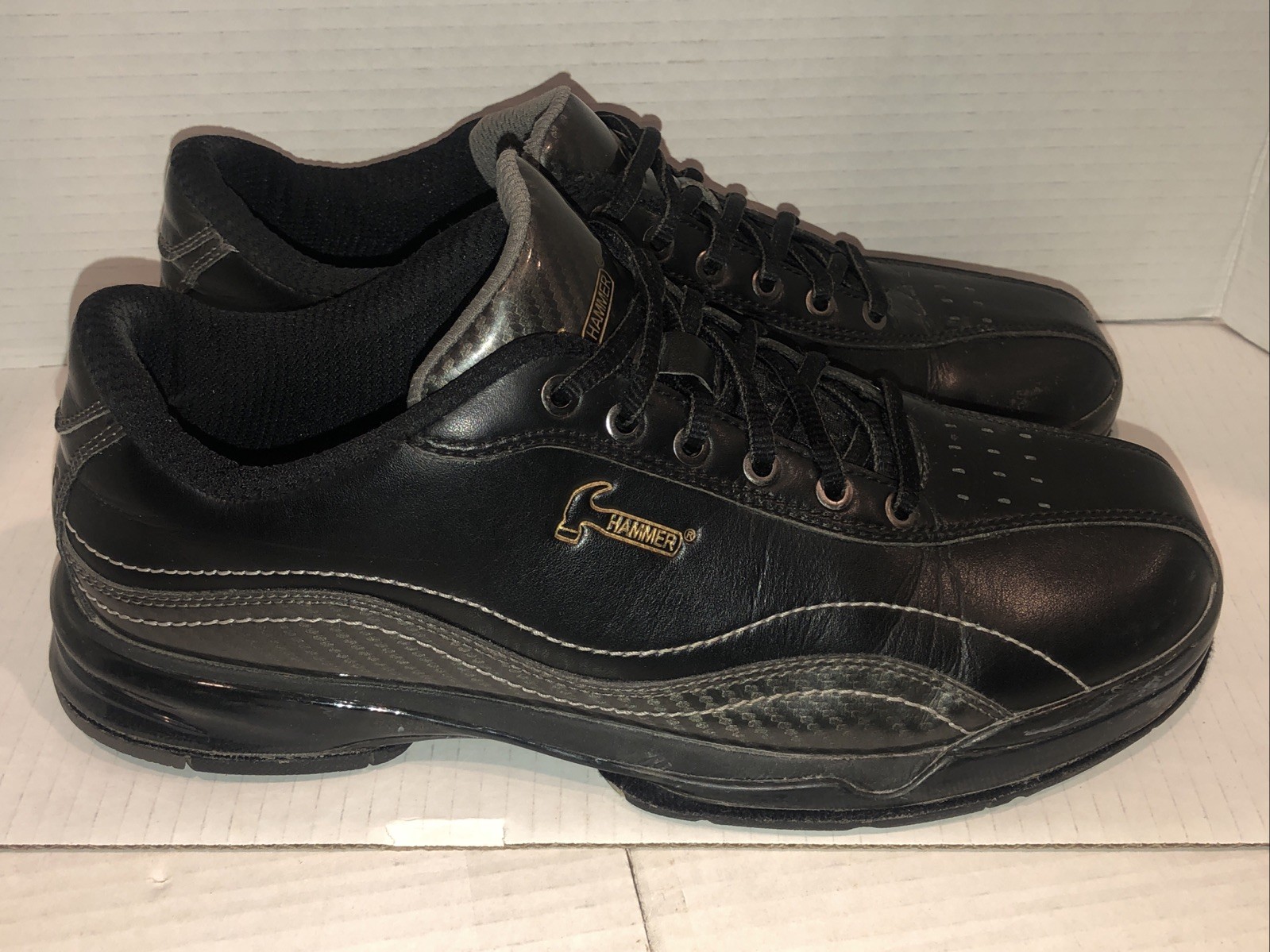 Hammer Force Black/Carbon Men's Bowling Shoes | eBay